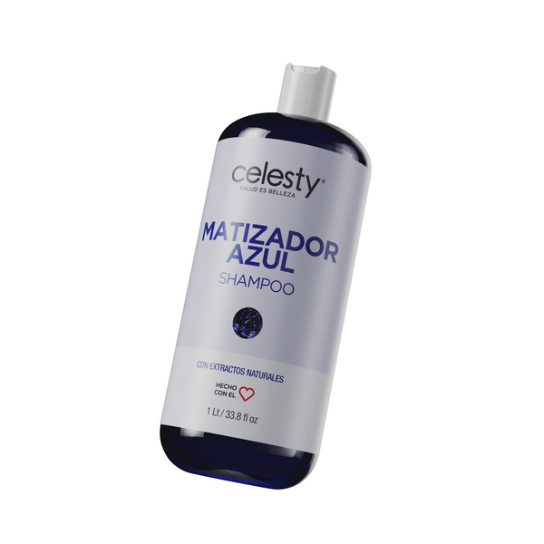 Shampoo Matizador Azul Celesty® – Celesty® Salud es Belleza